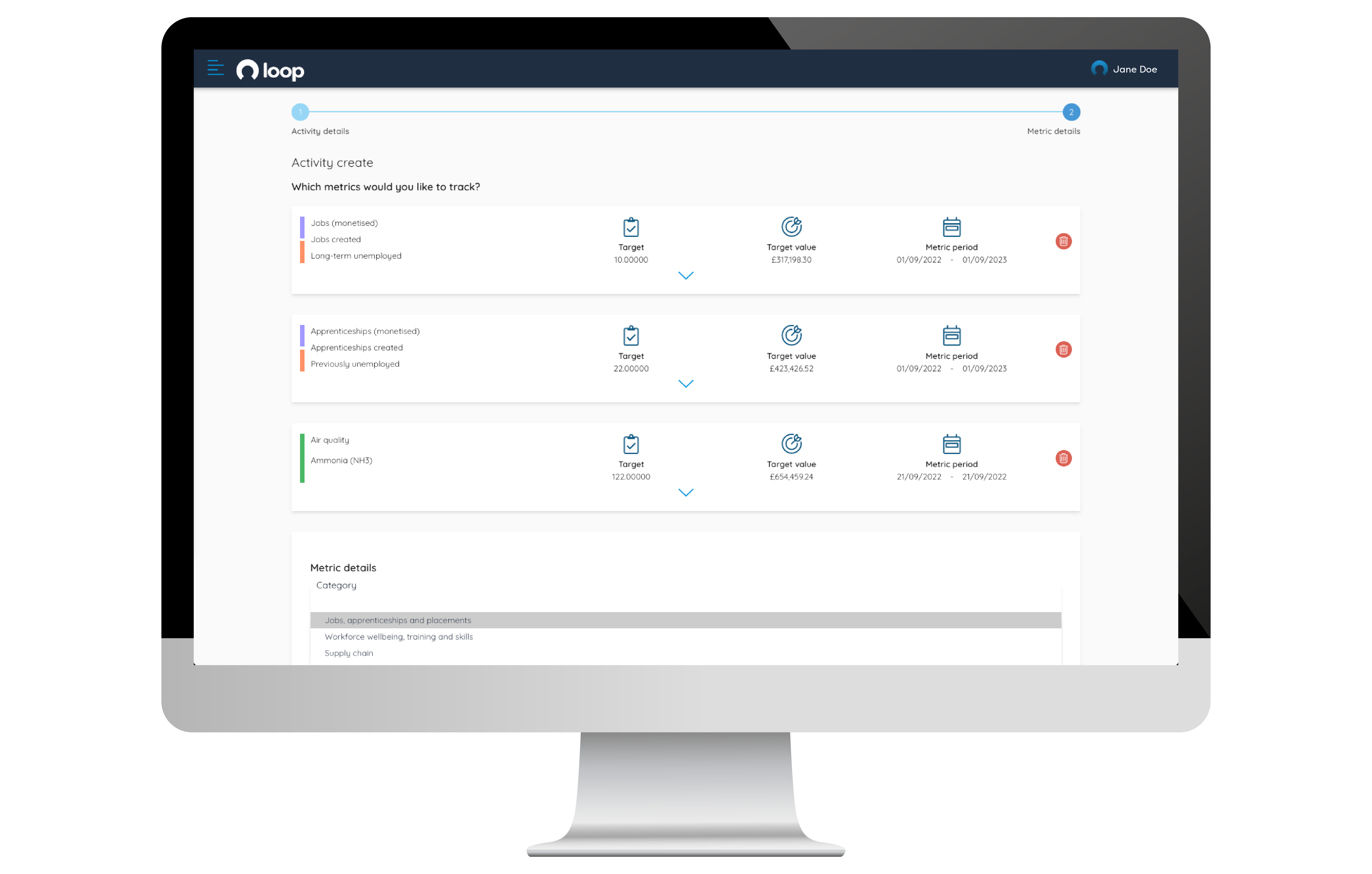Social Value Calculator Software - For All Sectors | Loop